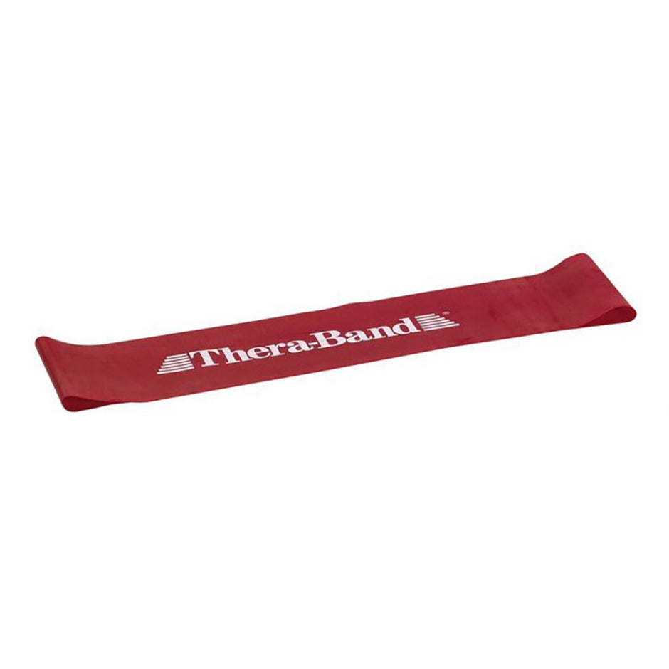 Thera-Band Resistance Band Loops 8" Red Medium – Healthy You